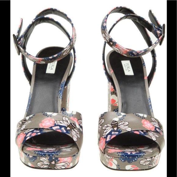 Furla | Shoes | Furla High Heeled Leather Sandals | Poshmark